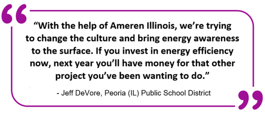 Ameren Illinois helps schools earn an A+ in energy efficiency | Leidos